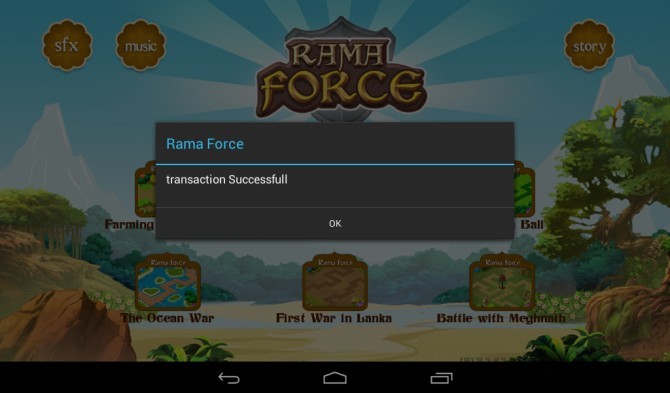 Rama Force Android Game Review