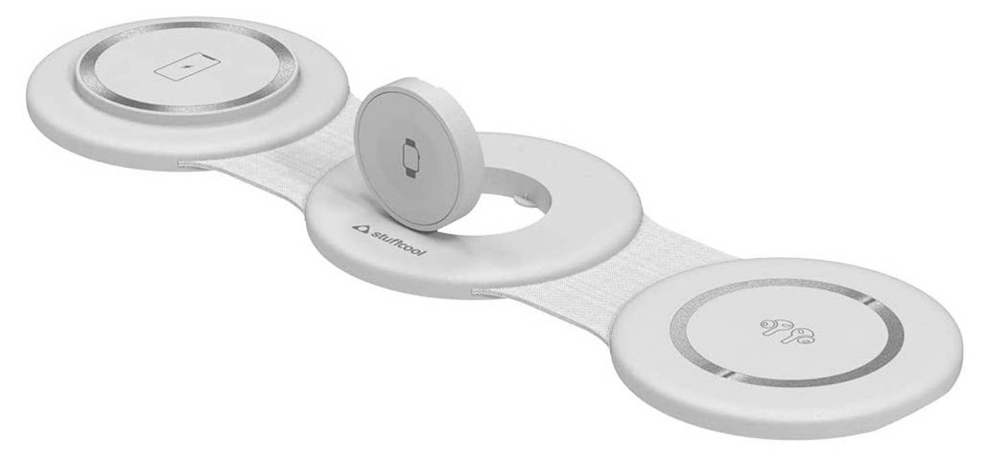 Stuffcool Stack launched - A Foldable 3 in 1 magnetic wireless charging ...