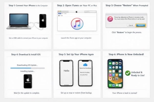 How to Fix “iPhone Is Disabled, Connect to iTunes” (Step-by-Step Guide ...